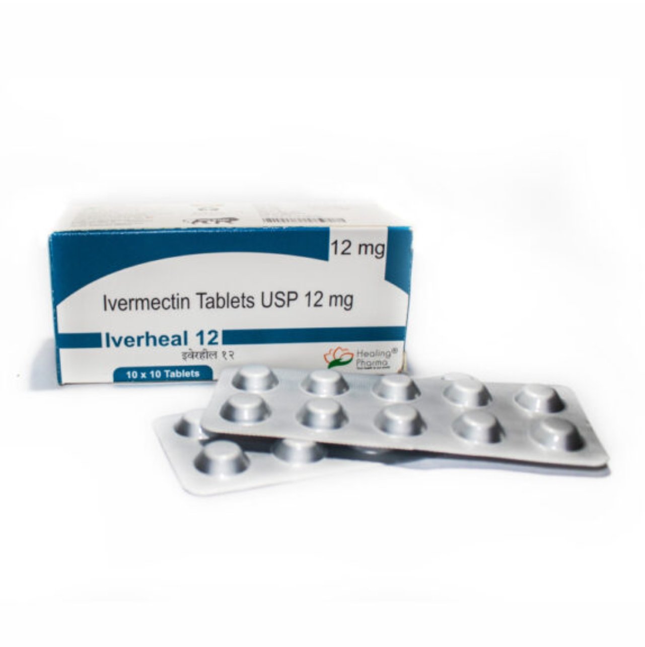 Healing Pharm 伊维菌素 12mg Ivermectin Tablets USP 【10*10 Tablets 100粒 ...