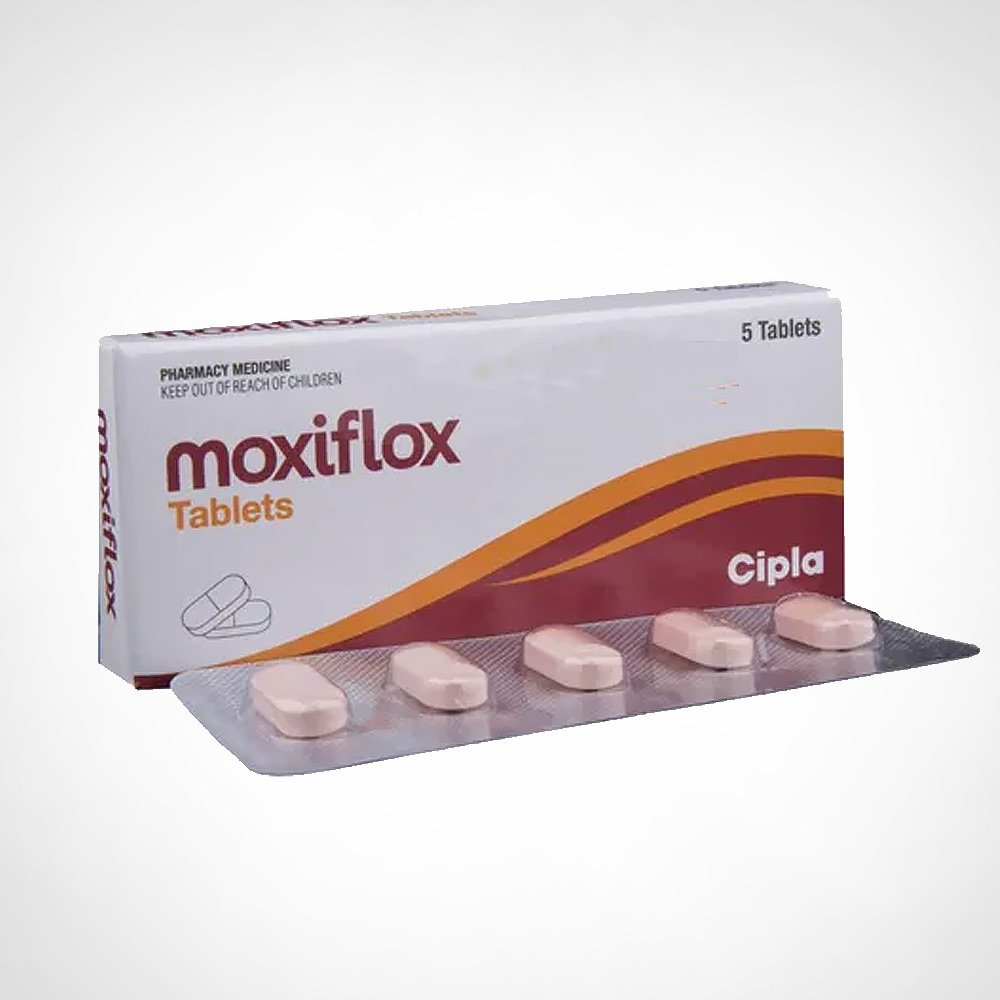 Cipla- 盐酸莫西沙星片 Moxifloxacin Hydrochloride Tablets 400mg [ 1*5 TABLETS ...